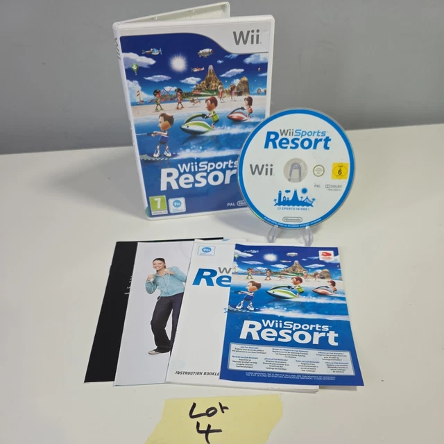 WII SPORTS RESORT Nintendo Wii Game complete with Manual £6.50 ...