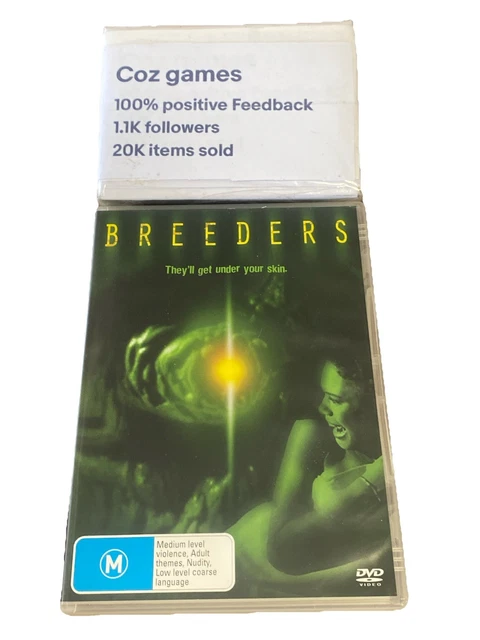 BREEDERS DVD REGION 4 Teresa Farley Lance Lewman Frances Raines Monster ...