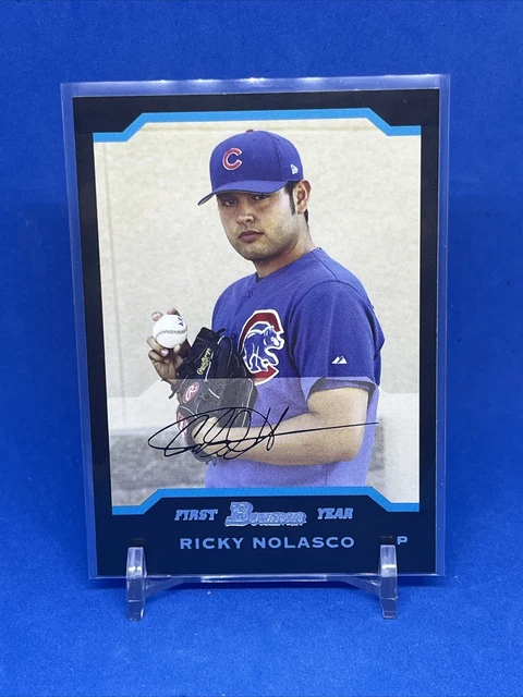 2004 BOWMAN RICKY Nolasco recrue First Bowman Chicago Cubs RC #234 EUR ...