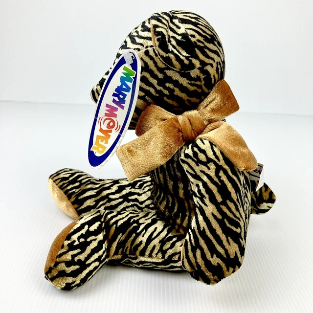 VINTAGE MARY MEYER TOBY TIGER Plush Teddy Bear 30cm Weighted Stuffed ...