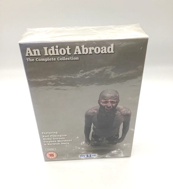 AN IDIOT ABROAD The Complete Collection DVD Karl Pilkington (2012) New ...