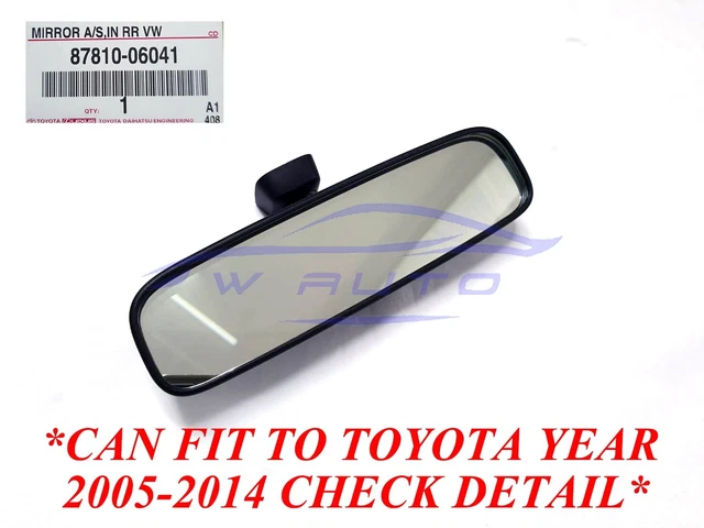 GENUINE INTERIOR REAR View Mirror For Toyota Yaris Camry Hilux Corolla ...