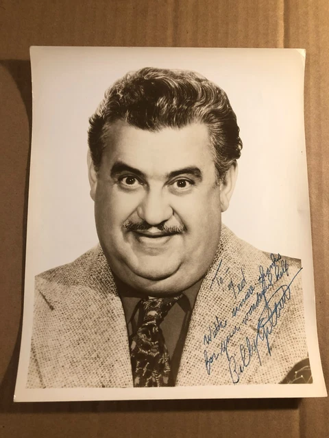 BILLY GILBERT RARE Early *Signed 8/10 Photo 40s Laurel Hardy His Girl ...