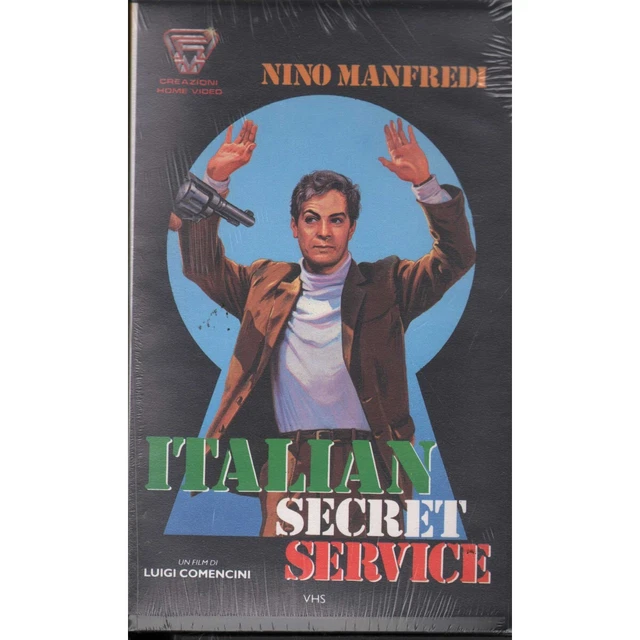 ITALIAN SECRET SERVICE VHS Luigi Comencini Univideo VT4633 Fermé EUR 30 ...