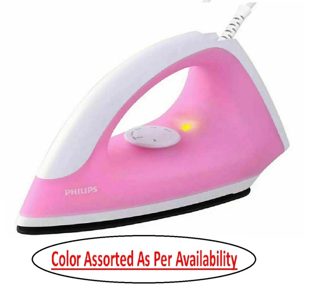 PHILIPS 750 W Non Stick Soleplate Classic Dry Irons Button Groove ...