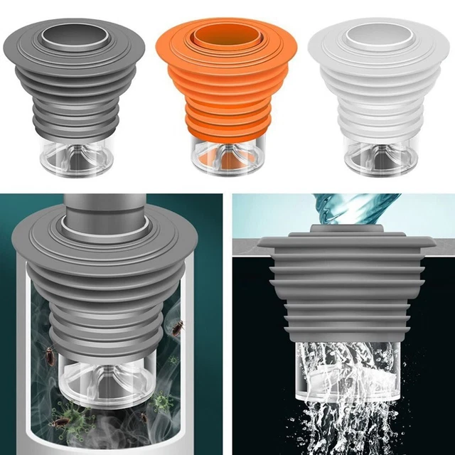 CONNECTEUR TUYAU DE vidange anti-odeur bouchon tuyau anti-insectes ...