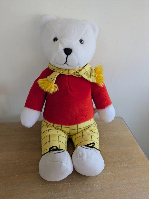 RUPERT THE BEAR by Golden Bear Teddy Soft Toy Plush Cuddly Stuffed ...