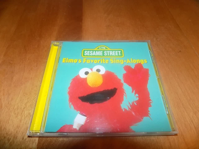 SESAME STREET ELMOS FAVORITE SING ALONGS Elmo PBS Song 13 Songs Music ...
