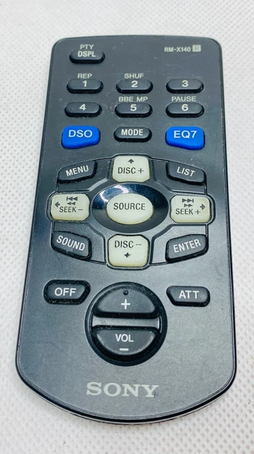 VINTAGE SONY RM-140 R Car Radio CD Remote Control £47.87 - PicClick UK