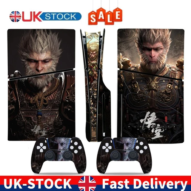 BLACK MYTH WUKONG Vinyl Sticker for PS5 Slim Disc Console Controller ...