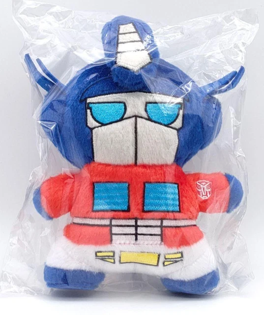TRANSFORMERS OPTIMUS PRIME Mochibots Plush Stuffed Toy 15cm Tall ami ...