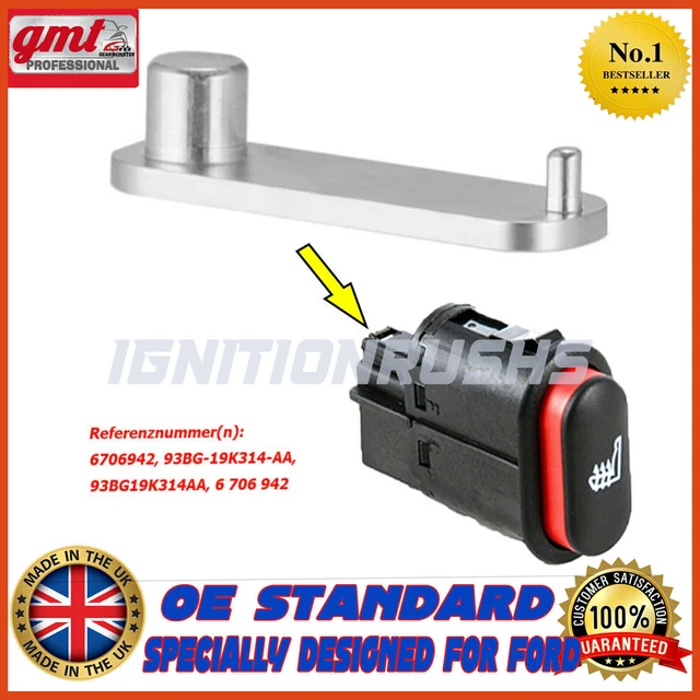 FOR FORD Heated Seat Button Switch Repair Fiesta Transit Custom Connect ...