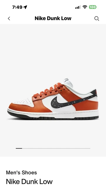 NIKE DUNK LOW Campfire “Night Sky/Starry Swoosh” FV6909-800 Men's Size ...