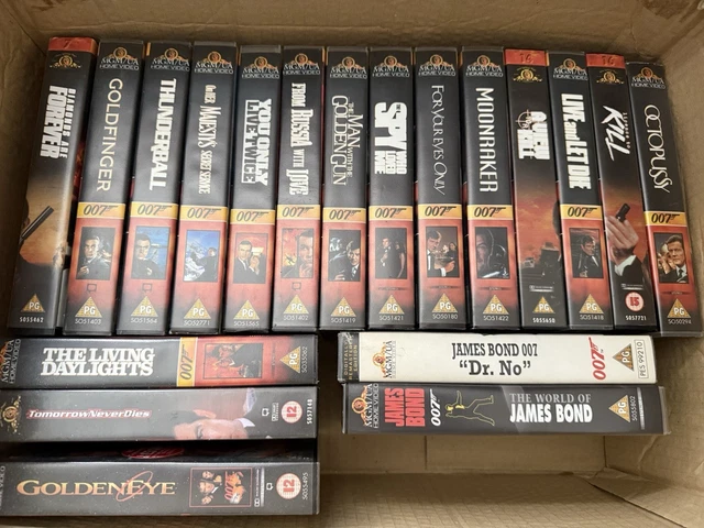JAMES BOND VHS Collection (VHS) £26.72 - PicClick UK