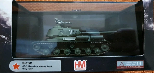 HOBBY MASTER FIGHTING Vehicles JS-2 Russian Heavy Tank "Prey Tank ...