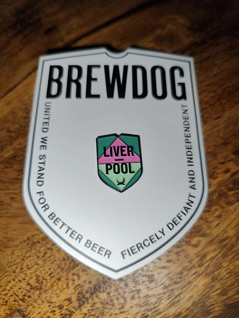 BREWDOG CRAFT BEER Collectable, Liverpool, Merseyside Bar Pin Badge ...