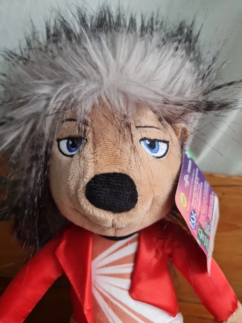 SING 2 ASH Soft Toy Lady Porcupine 12" Plush Teddy with tag great ...