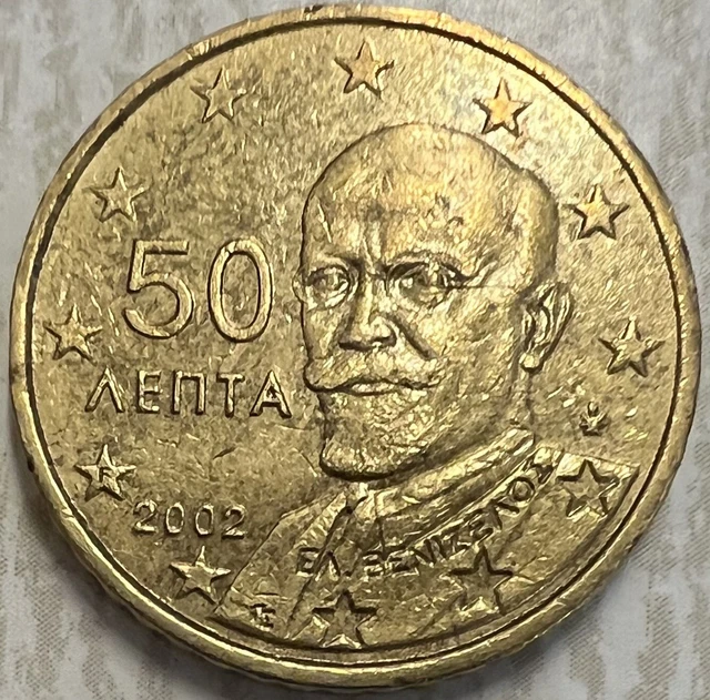 2002 RARE AENTA 50 Cent Star Printed F Coin £209.76 - PicClick UK