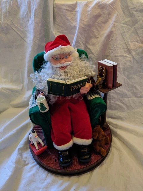 RARE NEW VTG 1999 AVON Santa Read Me a Story Reads Christmas Books ...