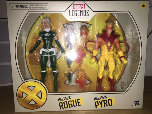MARVEL HASBRO LEGENDS X-Men Marvel‘s Rogue vs Pyro OVP £31.51 - PicClick UK