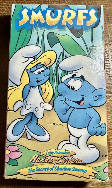 SMURFS VHS - The Secret of Shadow Swamp Hanna Barbera Cartoon £9.62 ...