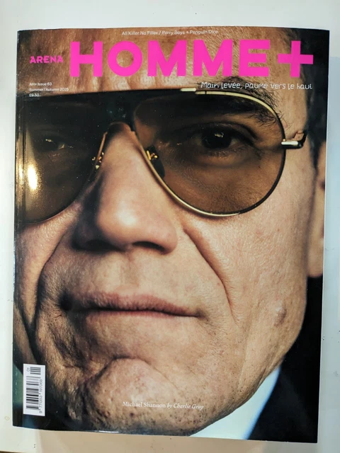 MICHAEL SHANNON ARENA HOMME+ MAGAZINE 63 Summer 2025 £17.99 - PicClick UK