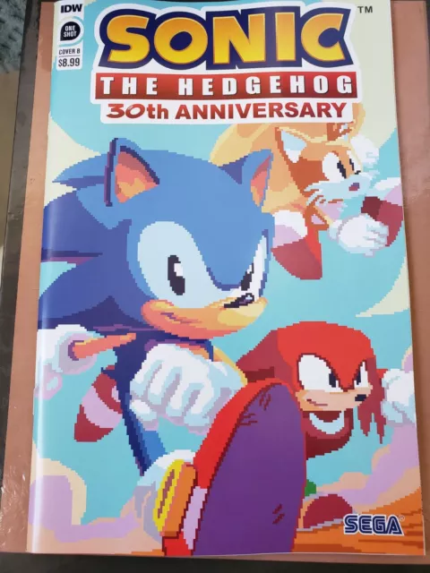 Sonic The Hedgehog Tails 30th Anniversary Special One Shot Cover B Nm