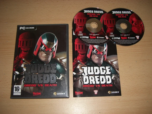 JUDGE DREDD - DREDD Vs DEATH Pc Cd Rom FAST DISPATCH £5.99 - PicClick UK
