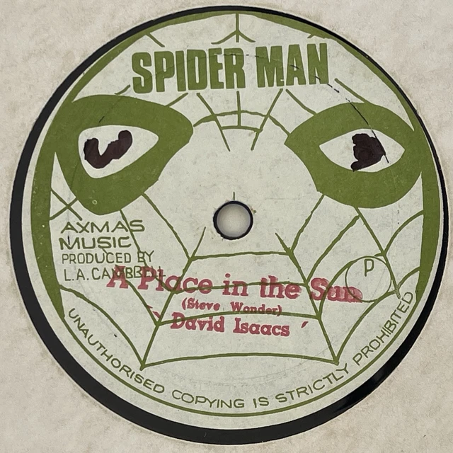 DAVID ISAACS PLACE In the Sun SPIDER MAN Stevie WOnder + Rockers Reggae ...