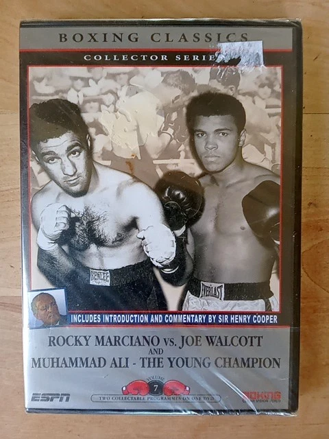 JOE WALCOTT VS Rocky Marciano & Ali the Young Champion (New/Sealed DVD ...
