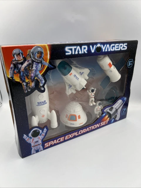 SPACE EXPLORATION PLAY Set Star Voyagers - 7 Pieces - New £14.95 ...