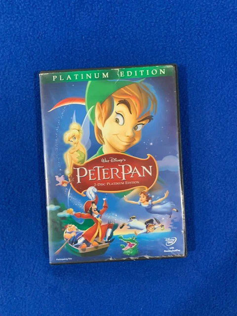 PETER PAN (DVD, 2007, 2-Disc Set, Platinum Edition) (VERY GOOD ...