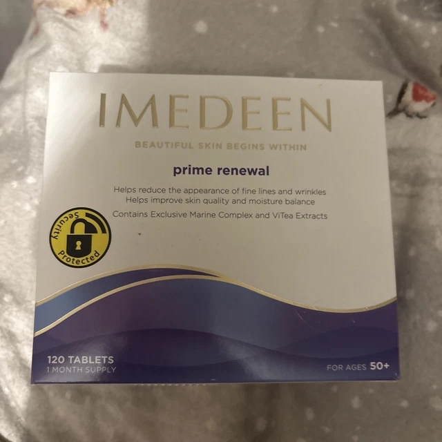 IMEDEEN PRIME RENEWAL Beauty & Skin Supplement - 120 Tablets | Exp 12/ ...