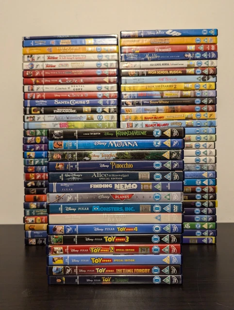 LARGE DISNEY DVD Bundle. Children's Family, Kids, Job Lot Disney. 70+ Titles £31.99 - PicClick UK