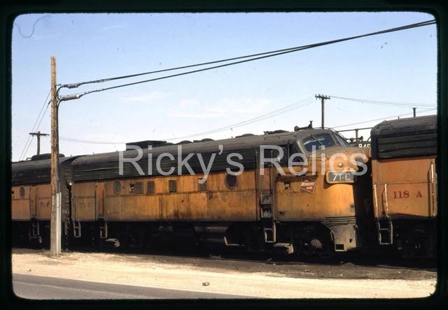 ORIGINAL SLIDE MILW #71-C EMD F7A Milwaukee Road 1977 EUR 7,52 - PicClick FR