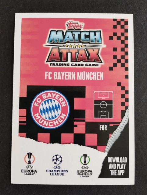 CARD MATCH ATTAX 2023 24 Jamal Musiala Playmaker N°203 Topps. EUR 1,50 ...
