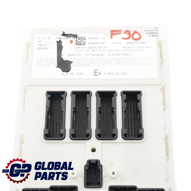 BMW F20 F21 F22 F30 F31 Unidad módulo control carrocería FEM ECU LR01 ...