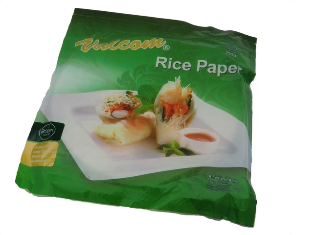 VALCOM RICE PAPER Rolls 22cm Round 250g £11.31 - PicClick UK