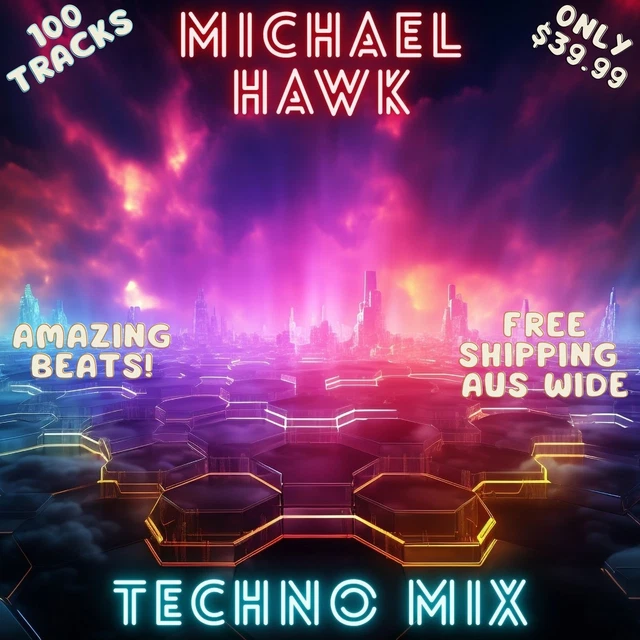 MICHAEL HAWK - Techno Mix 2026 Instrumental Music - 100 TRACKS - USB ...