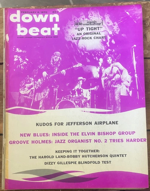 DOWN BEAT MAGAZINE - February 6, 1970 Cover: Jefferson Airplane £16.10 ...