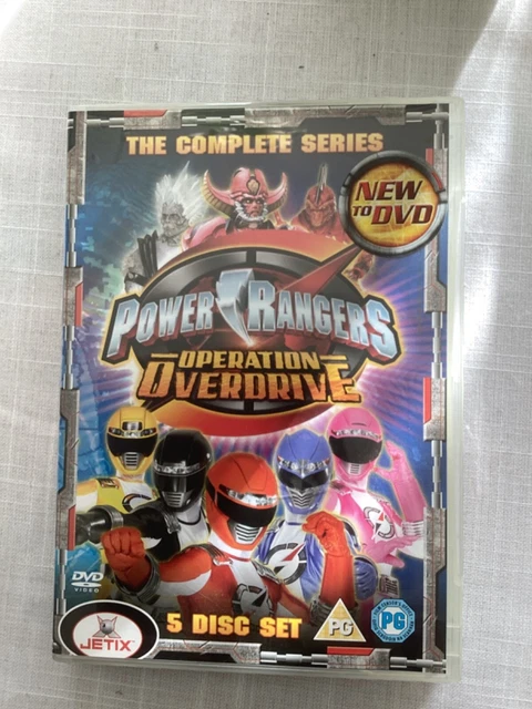 POWER RANGERS - Operation Overdrive - The Complete Series (Box Set) (DVD, 2008) £15.00 - PicClick UK
