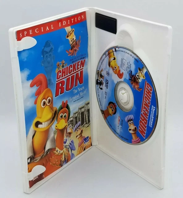 CHICKEN RUN (DVD, 2006, Special Edition) DIR Peter Lord + Nick Park w ...