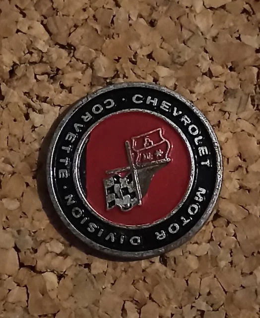 PIN'S CHEVROLET CORVETTE Division Motor Logo Automobile Voiture Vintage ...