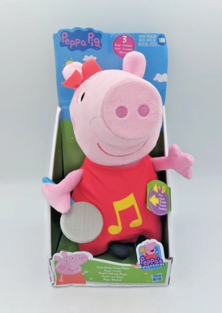 PEPPA PIG OINK-ALONG Songs Peppa Singing Soft Plush Doll Ss2 £12.99 ...