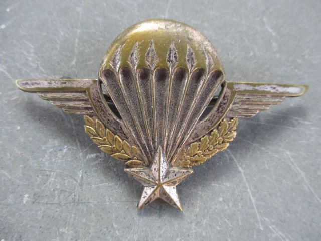 (48) RARE INSIGNE militaire brevet de parachutiste numéroté 190 ...