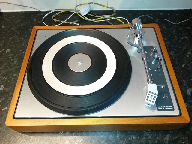 GOLDRING LENCO GL85 Record Deck Turntable with Audio-Technica AT92E ...