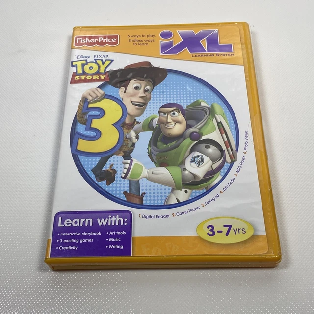 FISHER-PRICE IXL LEARNING System Software Toy Story 3 NEW! £7.54 ...