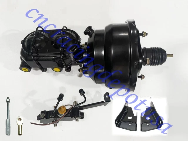 CAMARO FIREBIRD TRANS Am 8" Dual Black Power Brake Booster Master All ...