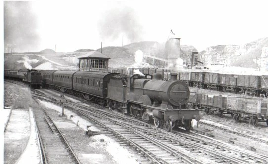 RAIL PHOTO LMS 440 Compound 41173 Peak Forest Derbyshire MR Buxton ...