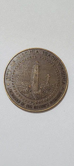 1965 TIDEWATER COIN Club Chrsapeake Bay Bridge Tunnel Coin Token ...